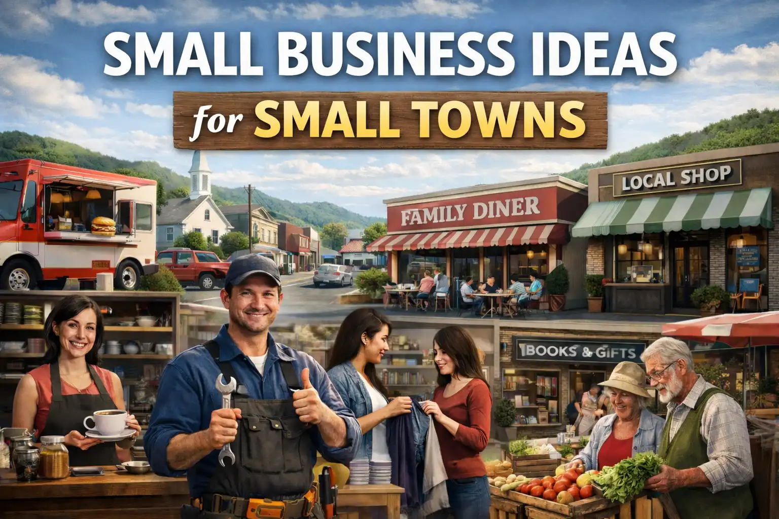 25 Small Business Ideas for Small Towns That Communities Truly Need ...